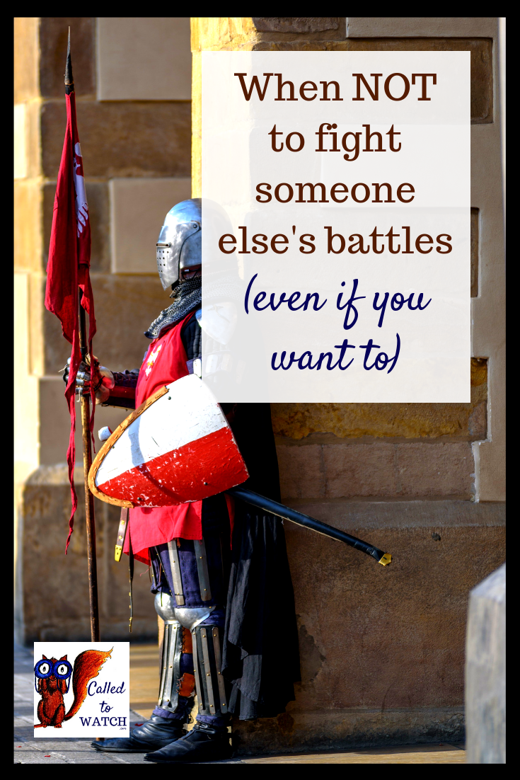 When NOT to fight someone else's battle (even if you want to) - Called ...
